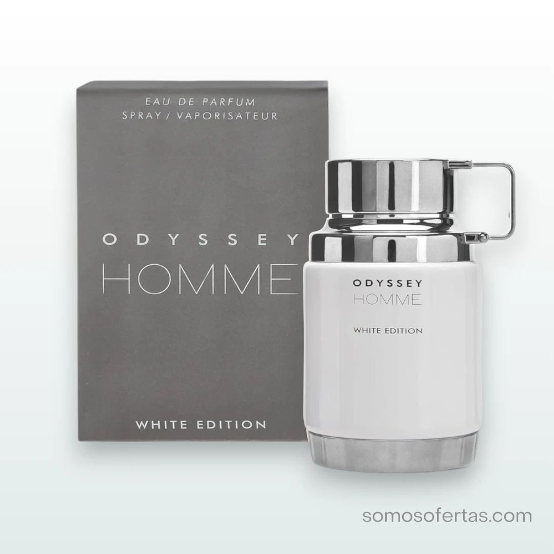 Odyssey Homme White Edition Eau De Parfum for Men 200ML - Somos Ofertas